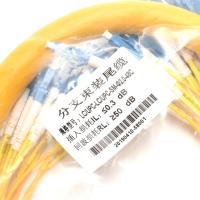 China 48 Core LC LC Fiber Patch Cord Simplex Singlemode PVC LSZH 3.0mm for sale