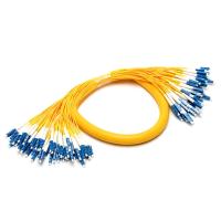 China 48 Core LC LC Fiber Patch Cord Simplex Singlemode PVC LSZH 3.0mm for sale