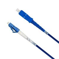 China SC-LC Fiber Optic Patch Cord Armoured Singlemode 4 Core PVC LSZH 3.0mm for sale