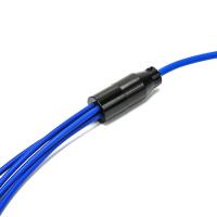 China SC-LC Fiber Optic Patch Cord Armoured Singlemode 4 Core PVC LSZH 3.0mm for sale