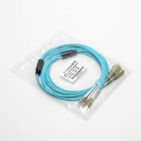 China 4 Core Sc Lc Fiber Patch Cord Armoured Multi Mode OM3 PVC LSZH 3.0mm for sale