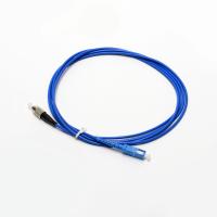 China Armoured Fc Sc Fiber Patch Cord Single mode 3.0mm PVC LSZH Jacket for sale