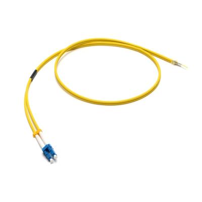 China Armoured Single Mode Fiber Optic Pigtails , Simplex Lc To Pc Patch Cord 3.0mm for sale