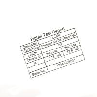 China Armoured Single Mode Fiber Optic Pigtails , Simplex Lc To Pc Patch Cord 3.0mm for sale