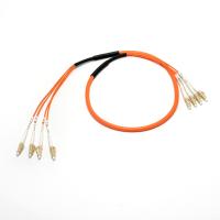 China OM3 Patch Cord Lc Lc Simplex Multi Mode UPC APC Polished Low Insertion Loss for sale