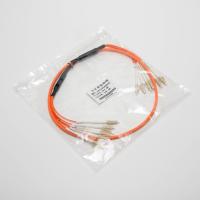 China OM3 6 Core Fiber Optic Patch Cord , Multi Mode Simplex LC LC Fiber Jumper 3.0mm for sale