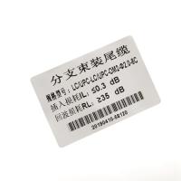 China OM3 Patch Cord Lc Lc Multimode 8 Core Multi Mode Simplex Jumper 3.0mm for sale