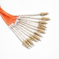 China 12 Core Fiber Optic Patch Cord , 3m 10Gb Fiber Optic Cable Lc To Lc for sale