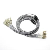 China OM2 Fiber Patch Cord Sc To Lc Multimode 6 Core 12 Core 3m 10Gb for sale