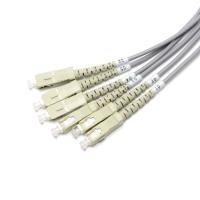China OM2 Fiber Patch Cord Sc To Lc Multimode 6 Core 12 Core 3m 10Gb for sale