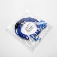 China LC To SC Multi Mode Fiber Optic Patch Cord 12 Core 3m 10Gb for sale