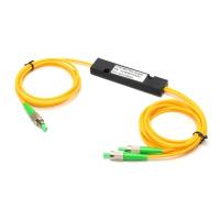 China Telecommunications 1x2 Plc Fiber Splitter Single mode and multi mode for sale