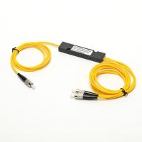 China 1m ABS Fiber Optic Splitter FC APC 1x2 FBT Coupler Way ROSH Approval for sale