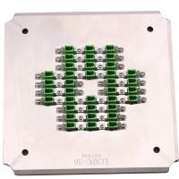 China 36 Connector Lc Apc Fixture Stainless Steel S136 3 Year Warranty for sale