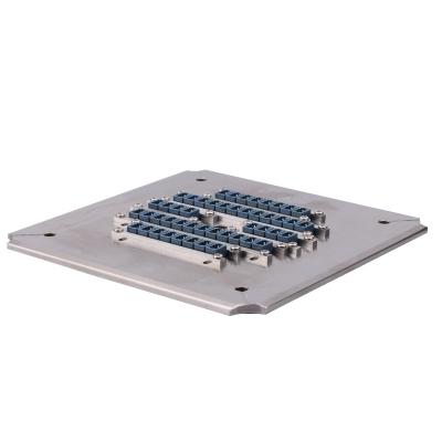 China Lc Pc 48 Connector Fiber Optic Fixtures For Polishing Patch Cord for sale