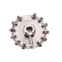China Polishing Fiber Optic Fixtures Mt Apc 12 Connector Stainless Steel S136 Material for sale