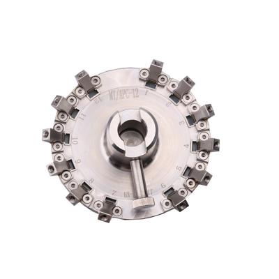 China Polishing Fiber Optic Fixtures Mt Apc 12 Connector Stainless Steel S136 Material for sale