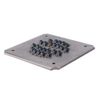 China 24 Connectors Polishing Fixture Mu Apc 24 Fiber Harden Stainless Steel S136 for sale