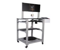 China PLC 50W Fiber Optic Equipment For Testing Tensile Resistance / Torsion for sale