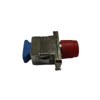 China PVC / metal Fc To Sc Fiber Adapter 1000 times Durability Simplex Shutter for sale