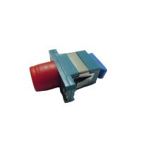 China PVC / metal Fc To Sc Fiber Adapter 1000 times Durability Simplex Shutter for sale