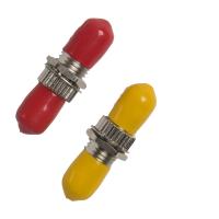 China plastic housing St Fiber Adapter Coupler 1000 times Durability for sale