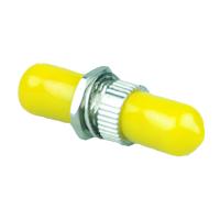 China plastic housing St Fiber Adapter Coupler 1000 times Durability for sale