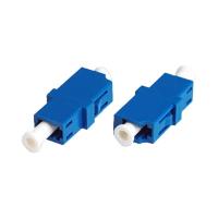 China 40dB Return Loss Fiber Optic Adaptor , PVC / metal Lc Pc Adapter for sale