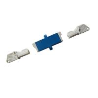 China E2000 PC Fiber Optical Adapter metal / plastic housing ROSH certificated for sale