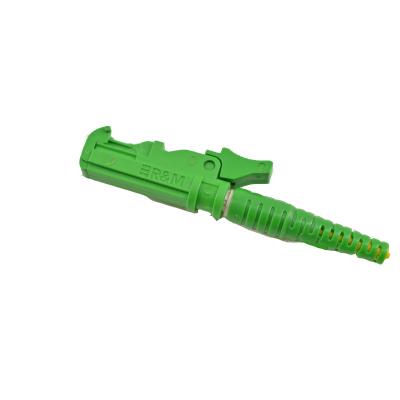 China E2000APC Fiber Optic Accessories Connector 50dB Telecomunication Class for sale