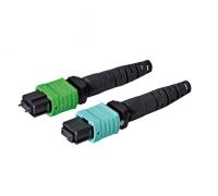 China Fiber Optic MPO MM Connector Telecomunication Class FCC certificated for sale