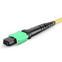 China Fiber Optic MPO MM Connector Telecomunication Class FCC certificated for sale