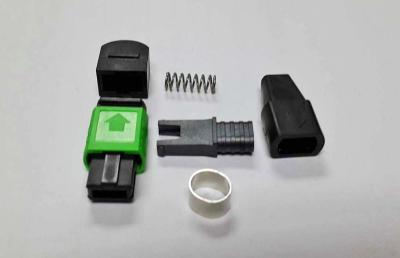 China Fiber Optic MPO MM Connector Telecomunication Class FCC certificated for sale