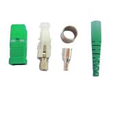 China Green Housing  Fiber Optic Accessories SC APC 2.0mm 50dB Return Loss for sale