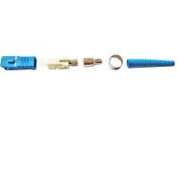 China SC UPC 3.0mm Fiber Optic Accessories , SM Single Mode Fiber Connectors for sale