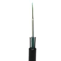 China Outdoor Single Mode G652D Armoured Fibre Optic Cable GYXTW Steel Wire for sale