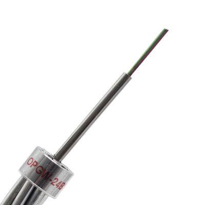 China 144 Core Outdoor Fiber Optic Cable OPGW Wire Central Stainless Steel Tube Aluminum for sale