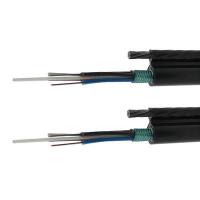 China 48 Core Overhead Self Supporting Fiber Optic Cable Singlemode Outdoor GYTC8S for sale
