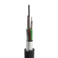 China GYTA G652D Direct Burial Armored Fiber Optic Cable 24 48 96 Core for sale