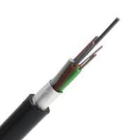 China GYTA G652D Direct Burial Armored Fiber Optic Cable 24 48 96 Core for sale