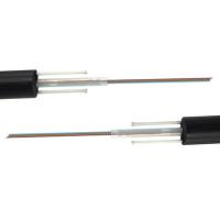 China Single Mode Fiber Optic Cables , G652D GYXTW Armored Fiber Patch Cable for sale