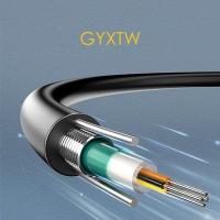 China GYXTW Unitube Fiber Cable Om1 Om2 Om3 Om4  MDPE HDPE Jacket Material for sale