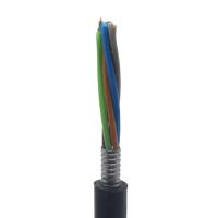 China HDPE Armoured Fiber Optic Cables Single Mode GYTS/GYTA PE Outer Jacket for sale