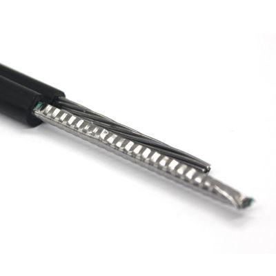 China Outdoor GYTC8S Fiber Optic Cables With Solid 1.0mm Steel Wire for sale