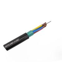 China 24 48 Core Composite Power Cable , GDTS GDTA Hybrid Fiber Power Cable for sale