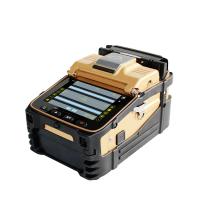China 6 motor Fiber Optic Fusion Splicer for SM MM Bare Pigtail for sale