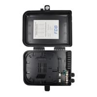 China wall mount 32 Ports FTTH Fiber Optic Box , ABS Fiber Splitter Distribution Box for sale