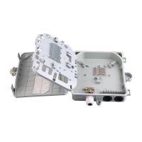 China ABS PC FTTH Fiber Optic Box , PON OTB 8 port Optical Fiber Distribution Box for sale