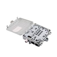 China ABS PC FTTH Fiber Optic Box , PON OTB 8 port Optical Fiber Distribution Box for sale
