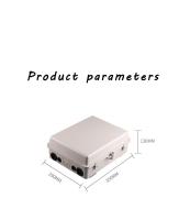 China DAMU Fiber Splitter Distribution Box IP65 Waterproof IEC 60794 Standard for sale